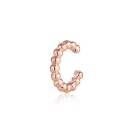 Elli Damen Single-Ohrhaken &raquo;Earcuff Single Dots Design 925 Sterling Silber&laquo; rosa