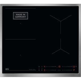 AEG Induktions-Kochfeld &raquo;TO64IB0FXB&laquo; Powermode,Hob&sup2;Hood, 14 Stufen, Topferkennung, Restw&auml;rmeanzeige, Bridge schwarz Induktions-Kochfeld