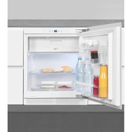 Exquisit Einbauk&uuml;hlschrank &raquo;UKS130-4-FE-010D&laquo; 81,8 cm hoch 59,5 cm breit silber Temperaturregelung