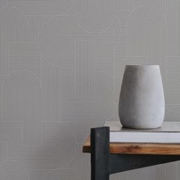 Sublime Vliestapete &raquo;MINDFUL LIVING SAND&laquo; 3D-Optik aufgesch&auml;umt Design Tapeten beige Vlies