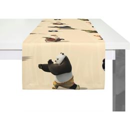 WIRTH Tischl&auml;ufer &raquo;Kung Fu Panda&laquo; Universal Pictures beige Polyester