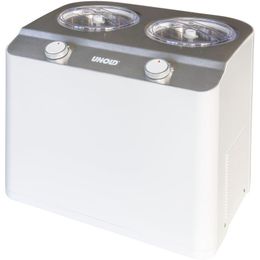 Unold Elektro Eismaschine &raquo;Doppio bianco 48830&laquo; 2,4 l 250 W wei&szlig;