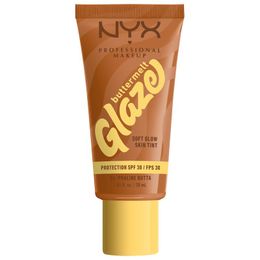 Nyx Cosmetics Nyx Professional Makeup Damen NYX PROFESSIONAL MAKEUP Foundation &raquo;BUTTERMELT GLAZE SOFT GLOW SKIN TINT + LSF 30&laquo; Pflegend, spendet Feuchtigkeit, ohne 