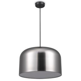 Paco Home Pendelleuchte &raquo;BOWL&laquo; E27 silber