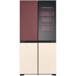 LG Multi Door &raquo;GMV960NNME&laquo; 186,5 cm hoch 91,4 cm breit innovative Luftzirkulation im gesamten Innenraum silber