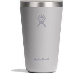 Hydro Flask Thermobecher &raquo;16 Oz All Around Tumbler&laquo; Hochwertiger 18/8 Edelstahl beige Edelstahl