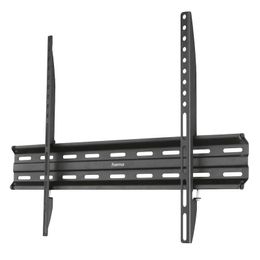 Hama TV-Wandhalterung &raquo;TV-Halterung flach, starr, 81 - 191 cm (32"-75"), 43", 50", 55", 65"&laquo; bis 191 cm Zoll schwarz Stahlblech