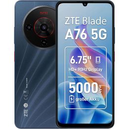 ZTE Smartphone &raquo;Blade A76 5G&laquo; Stardust Black schwarz 5G, LTE, WLAN, Bluetooth