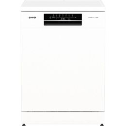 Gorenje Standgeschirrsp&uuml;ler &raquo;GS 642E90W&laquo; 11 l 13 Ma&szlig;gedecke Total AquaStop silber UltraClean Besteckkorb