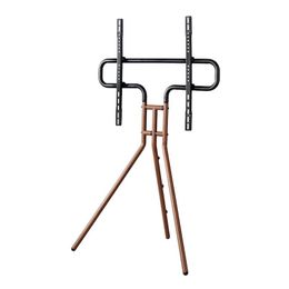 Hama TV-St&auml;nder &raquo;TV-Stand, 191 cm, 75 Zoll, h&ouml;henverstellbar, Holzoptik Walnuss, 40 Kg&laquo; bis 191 cm Zoll braun Stahl