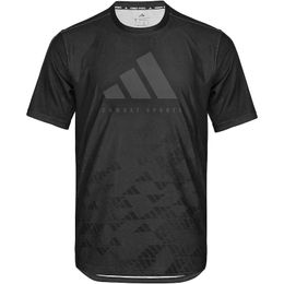 adidas Performance Trainingsshirt &raquo;adidas Tech Line Men ́s T-Shirt COMBAT SPORTS&laquo; mit Rundhalsausschnitt, kurze &Auml;rmel, atmungsaktiv, leichtes Gewicht 