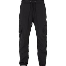 Urban Classics Herren Urban Classics Cargohose &raquo; Herren Straight Leg Nylon Cargo Pants&laquo; M, US-Gr&ouml;&szlig;en
