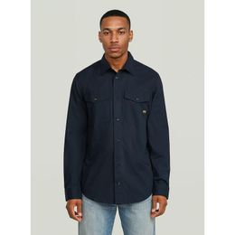 G-Star Raw G-Star Herren G-STAR Langarmshirt &raquo;Marine Slim Hemd&laquo; S