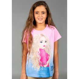 Top Model Topmodel M&auml;dchen TOPModel Kurzarmshirt &raquo;TOPModel Kurzarmshirt&laquo; pink 128