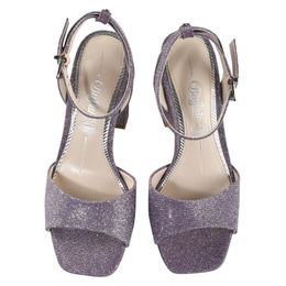 Buffalo Damen High-Heel-Pumps &raquo; Charlotte Neat - Vegan Glitter&laquo; 38