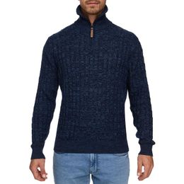 INDICODE Herren Troyer &raquo;Rufus&laquo; Baumwolle, regular fit blau XL