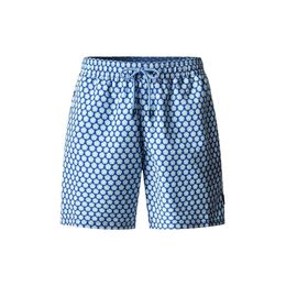 Hackett London Board Shorts 'Seashell' male Blue size XXL