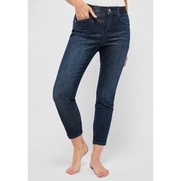 Angels Damen Angels 7/8-Jeans &raquo;ORNELLA SPORTY&laquo; 7/8-L&auml;nge, Slim fit Passform, mit Stretchbund, aus Baumwollmischung blau 44, L&auml;nge 26