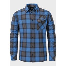 Sch&ouml;ffel Sch&ouml;ffel Herren Outdoorhemd &raquo;Hiking Shirt Style Poplar MNS&laquo; blau 54, Normalgr&ouml;&szlig;en