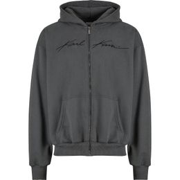 Karl Kani Damen Sweatjacke &raquo; KK Autograph Heavy Sweat OS Ziphoodie&laquo; 1 Stk. S