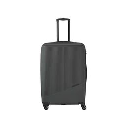 Travelite Bali - 4-Rollen-Trolley L 77 cm (wei&szlig;/cognac) in anthrazit | Gr.: onesize
