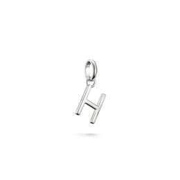 Thomas Sabo Charm-Anh&auml;nger Buchstabe H Connect in silber | Gr.: onesize