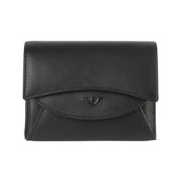 VLD VOi Leather Design Soft Klara Geldb&ouml;rse Leder 13 cm in schwarz | Gr.: onesize
