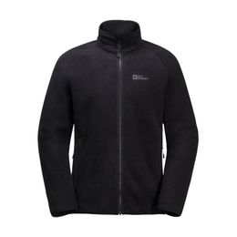Jack Wolfskin Fleece-Unterjacke/Midlayer WALDSTEIG FZ in Schwarz | Gr.: XL