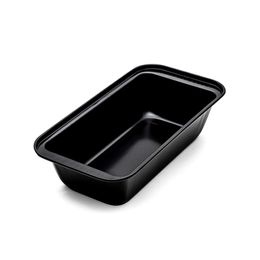 Intirilife Kastenform Brotform Kuchenform Carbonstahl 750 gr Brot 25.5x13x6cm in Schwarz | Gr.: onesize