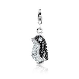 NENALINA Charm 925 Sterling Silber Pinguin in Silber | Gr.: onesize