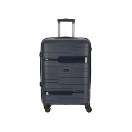 Check.In Memphis - 4-Rollen-Trolley 67 cm (blau) in blau | Gr.: onesize