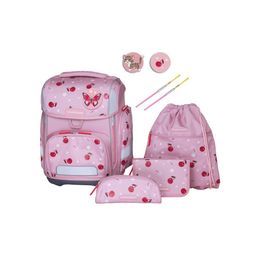 Schneiders Ergolite Schulranzen-Set 8-teilig in pink | Gr.: onesize