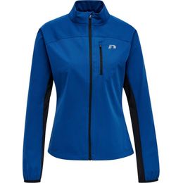 Newline Rei&szlig;verschluss Jacke Reflektierend Logo Women Core Damen in TRUE BLUE | Gr.: L