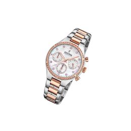 Chronograph-Armbanduhr Festina Boyfriend silber, rose mittel (ca. 36mm) | Gr.: onesize