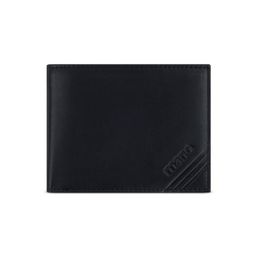 mano Don Antonio Geldb&ouml;rse Leder 11 cm in schwarz | Gr.: onesize