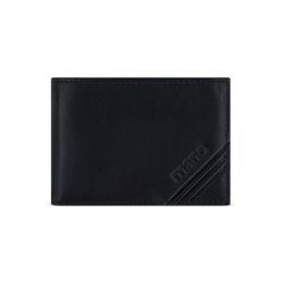 mano Don Antonio Geldb&ouml;rse RFID Schutz Leder 10 cm in schwarz | Gr.: onesize