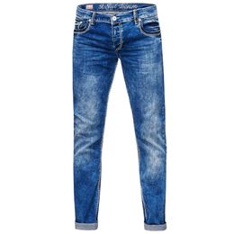 Rusty Neal Jeans Hose "LEVIN" Blue Used in Blau | Gr.: W32/L34