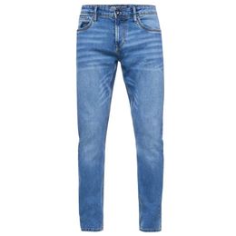 Rusty Neal Blue Used Jeans Hose "MELVIN" Slim Fit Cotton-Stretch in Blue Used | Gr.: W31/L34