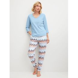 Calida Damen Hose in Aura Blue | Gr.: XS