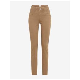 Brax SHAKIRA S 7/8 R&ouml;hrenjeans in Taupe | Gr.: 19