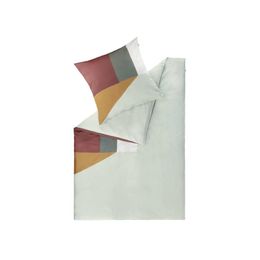 Sch&ouml;ner Wohnen Kollektion Sch&ouml;ner Wohnen Kollektion Renforc&eacute; Bettw&auml;sche RENFORC&Egrave; 1 in Mint | Gr.: 135x200 cm (80x80 cm)