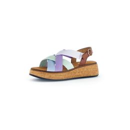 Gabor Plateau Sandaletten in Bunt | Gr.: 42
