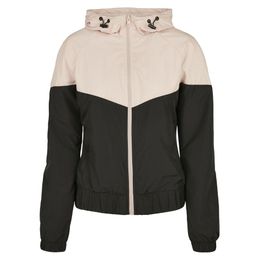 Urban Classics Windbreaker in lightpink/black | Gr.: XS