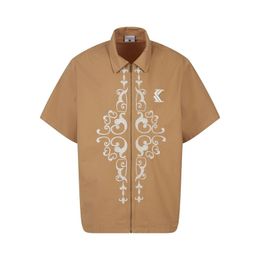 Karl Kani Herren Kurzarmshirt &raquo; Herren KM241-009-1 Og Ornament Woven Shirt&laquo; 1 Stk. S