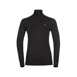 Odlo Funktionsshirt Turtle neck l/s half zip ACTIVE Warm in Schwarz | Gr.: S