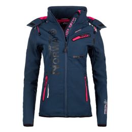 Geographical Norway Damen Regular Fit Allwetterjacke in Navy | Gr.: L