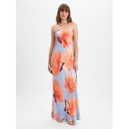 Mbym Kleid Bellah in orange hellblau - 0001 | Gr.: L
