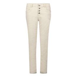 Cartoon Boyfriend-Jeans im Vintage-Look in beige | Gr.: 34