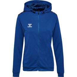 Hummel Rei&szlig;verschluss Jacke Hmlauthentic Damen in TRUE BLUE | Gr.: XL