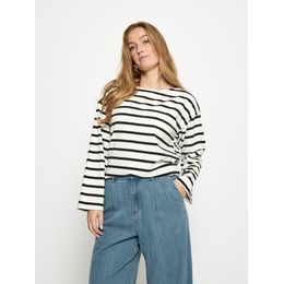 Sel by peppercorn Peppercorn Bluse in Black Stripe | Gr.: M